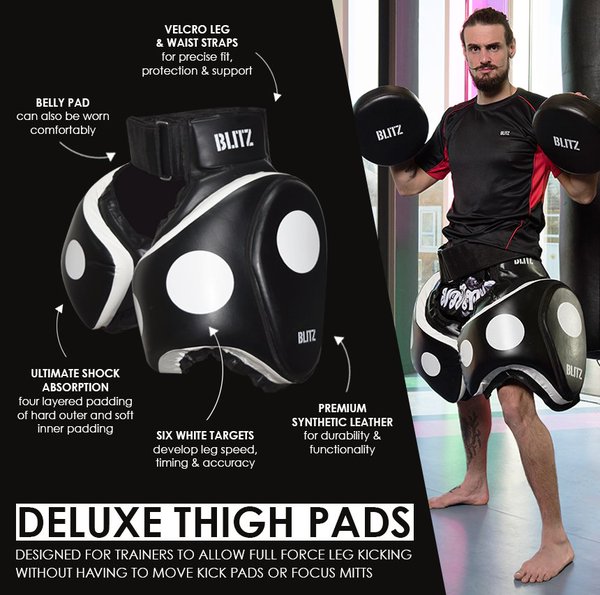 Deluxe Thigh Pads – Martial Arts Gear Store